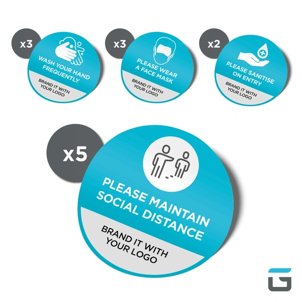Covid Sticker Bundle | Grafx UK